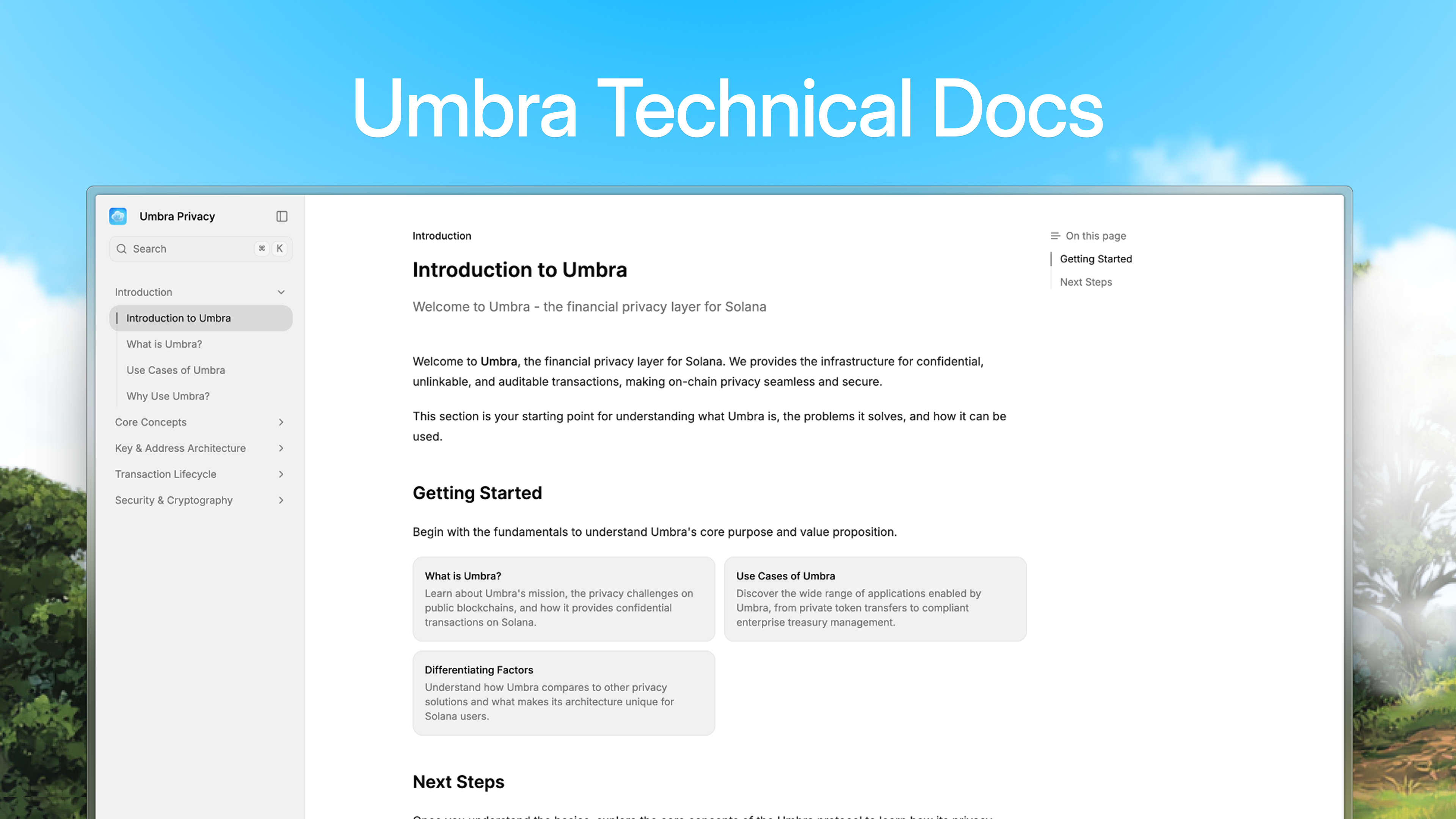 Introduction to Umbra